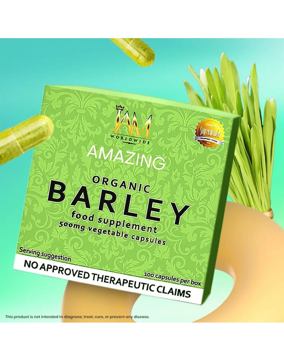 IAm Worldwide Amazing Barley Food Supplement Capsule - Beauty Shop ...