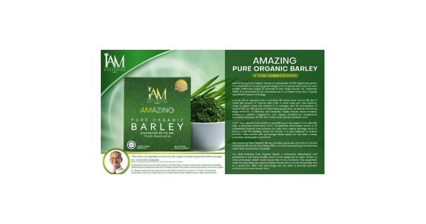 IAm Worldwide Amazing Pure Organic Barley - Bundle of 6 - Beauty Shop ...